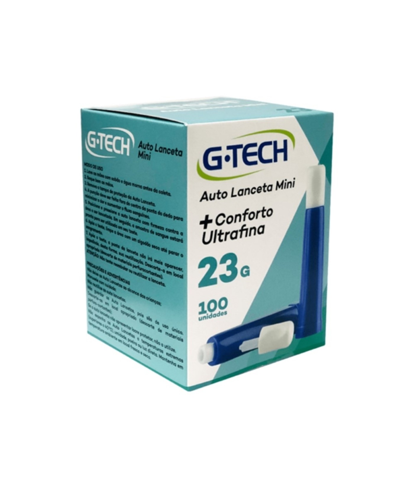Ortoped Med - Auto Lanceta G-Tech Mini 23G c/100 un